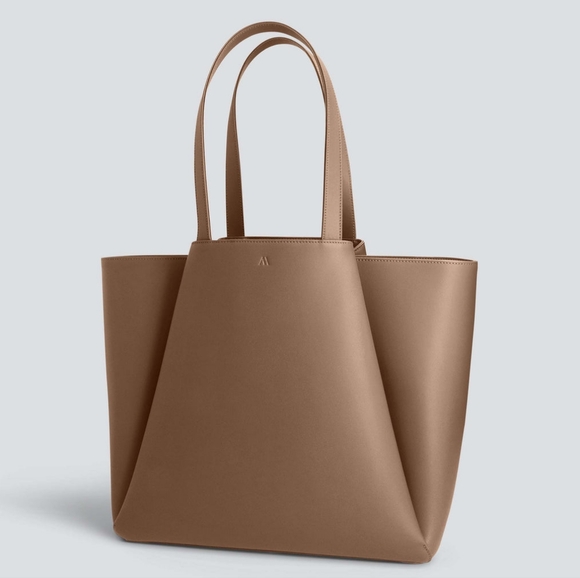 Kaai | Bags | Nwt Kaai The Large Pyramid Tote Bag In Warm Taupe | Poshmark
